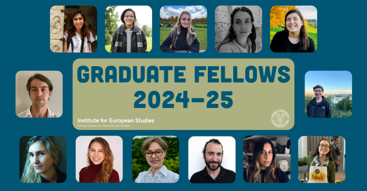 Announcing 2024-25 IES Graduate Fellows! | Einaudi Center